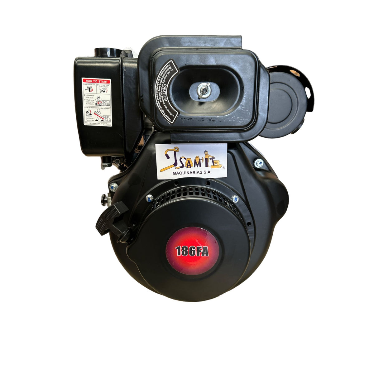 Motor Estacionario Diesel Camell 186f 10hp Tipo Yanmar 25mm - Isamit Maquinarias